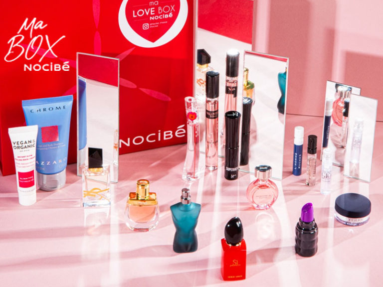 Box Nocibé 2020 - 18 mini produits très parfumés pour la St Valentin ...