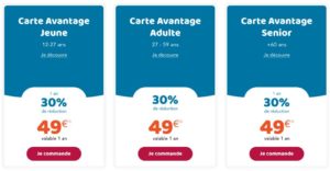 Nouvelle Carte Avantage SNCF 2021 - Toutes les infos ! - Les bons plans ...