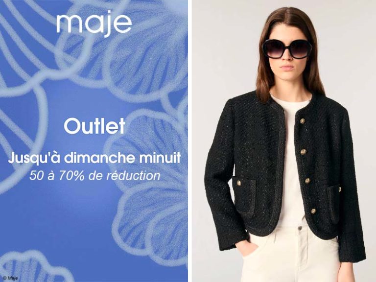 Maje Outlet en ligne - Jusqu'à 70% de réduction en 2025