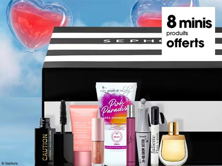 Sephora Box 2025 - Plein de mini produits offerts