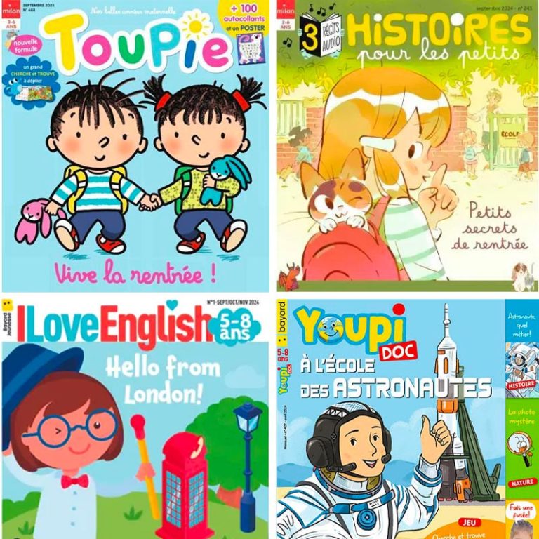 Quel magazine enfant 4-5 ans choisir ? Les 8 meilleurs abonnements