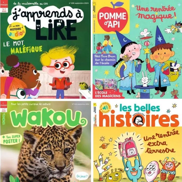 Quel magazine enfant 4-5 ans choisir ? Les 8 meilleurs abonnements